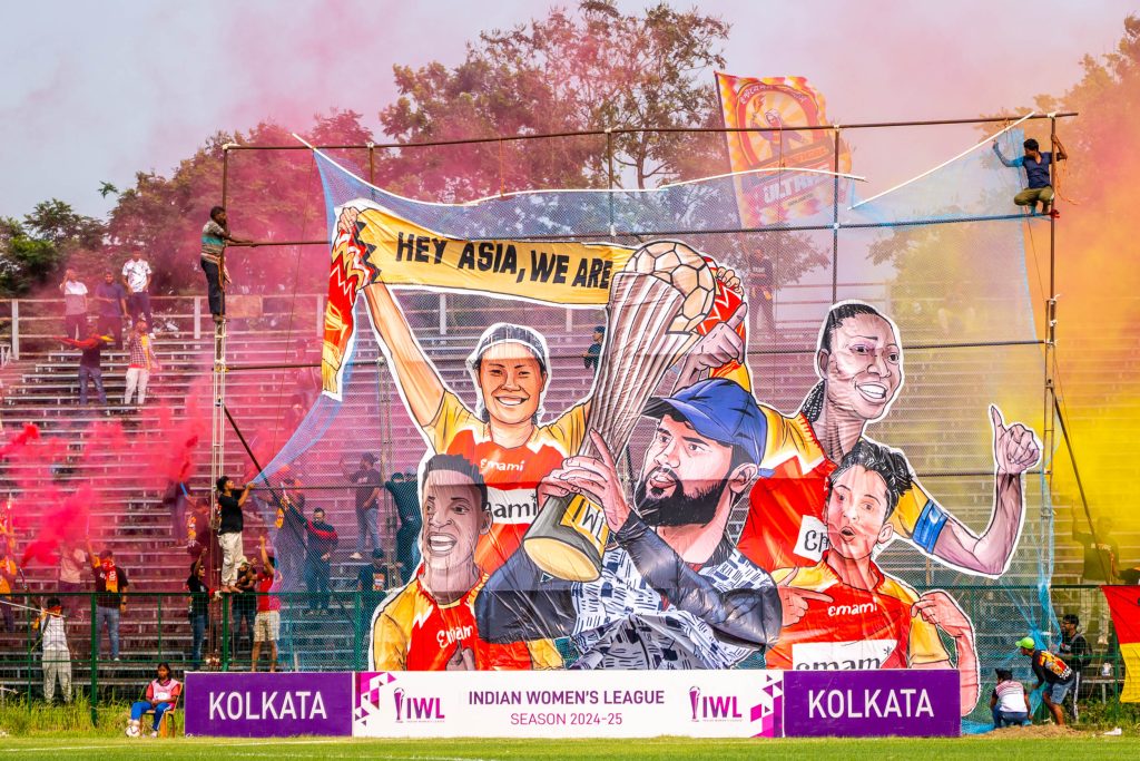 Torch of Triumph – East Bengal Ultras' 3D Tifo | IWL 2025 - Soccer Monk ...